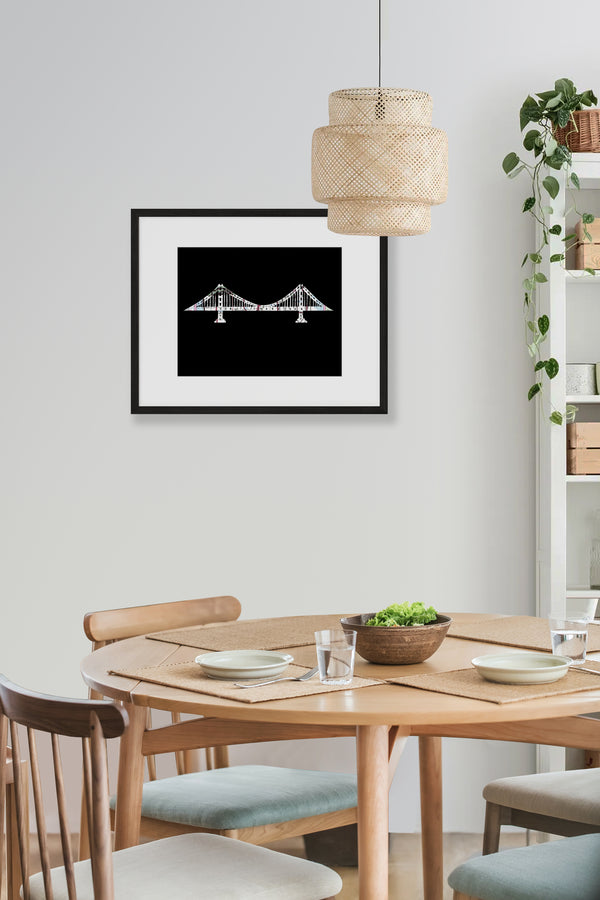 "Golden Gate Bridge" Print - Granny Panty Designs